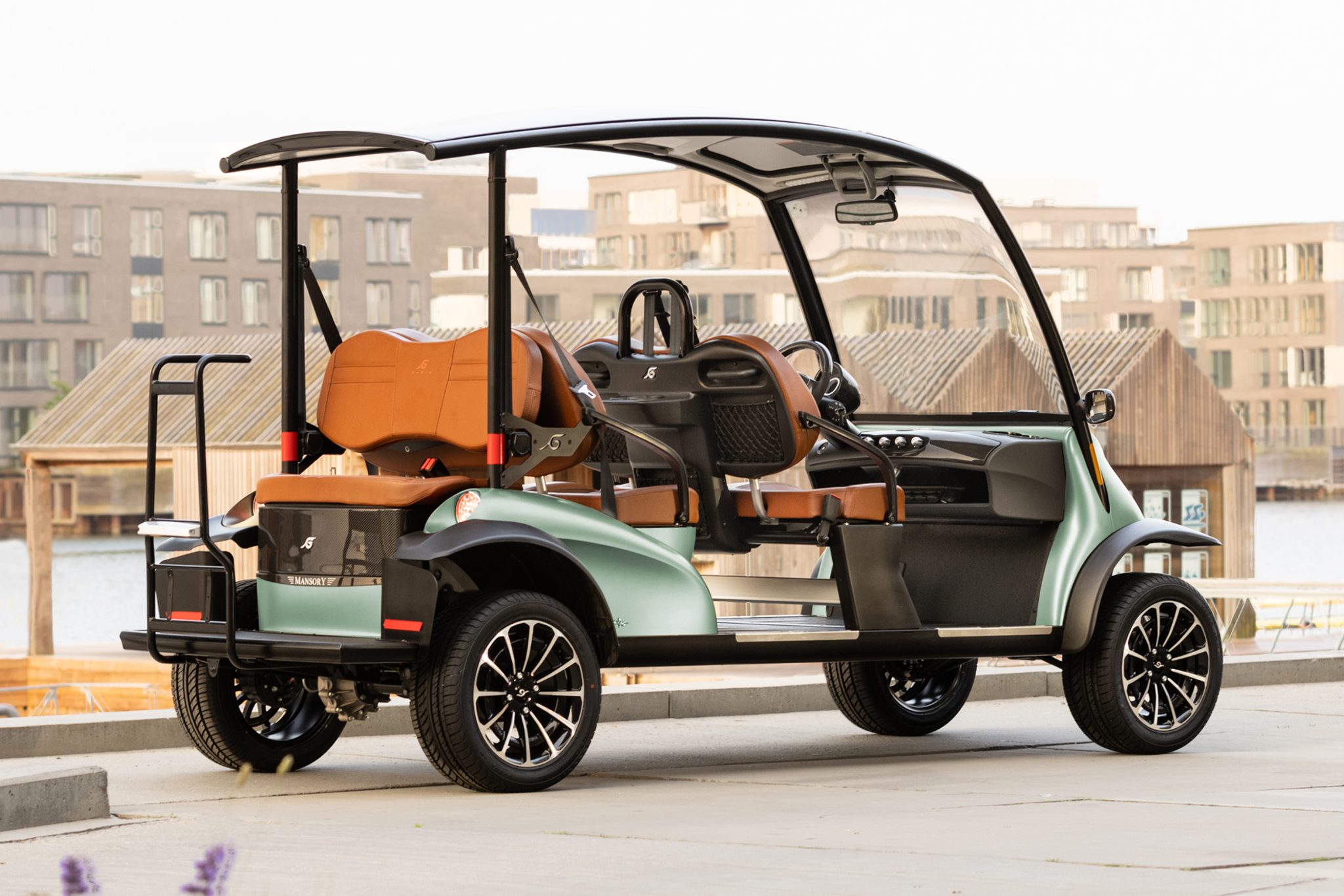 Garia 6 Passenger golf car - Southern Golf Cars